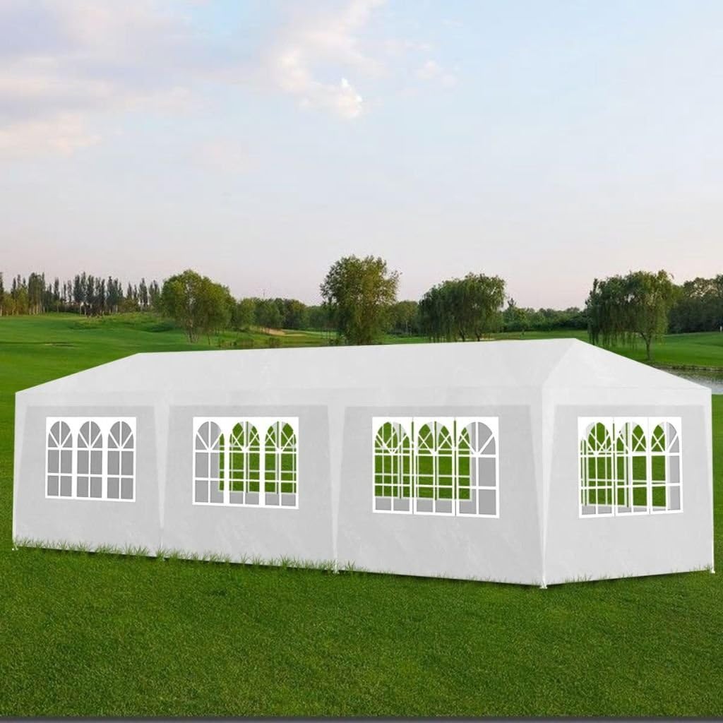 FZYHFA Carpa de Fiesta 3x9 8 Paredes Blanca, Carpa para Exterior ...