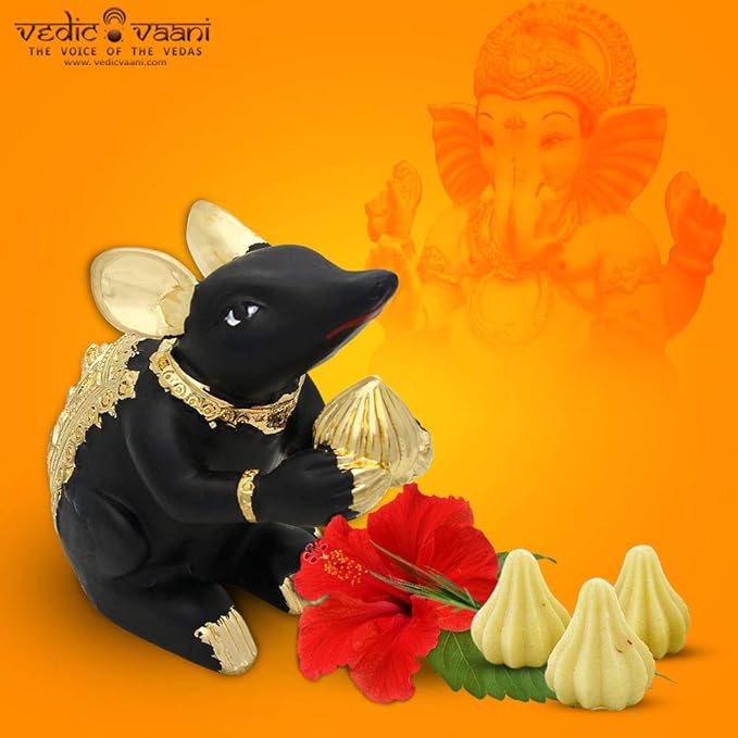Buy Vedic Vaani Elegance Lord Ganesha's Vahan Mushakraj/Mouse/Rat ...