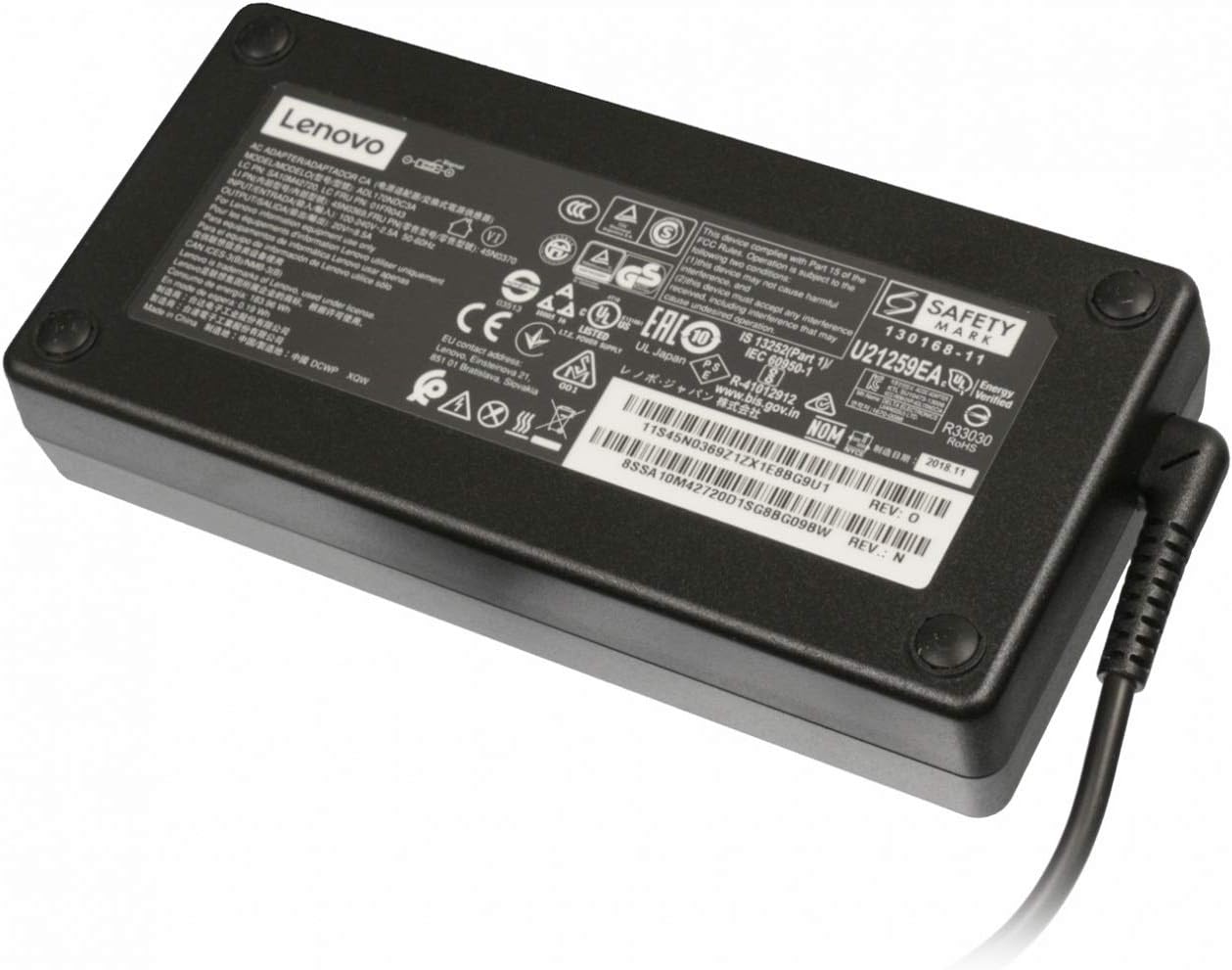 Lenovo AC-adapter 170 Watt slim original Legion: Amazon.co.uk: Electronics