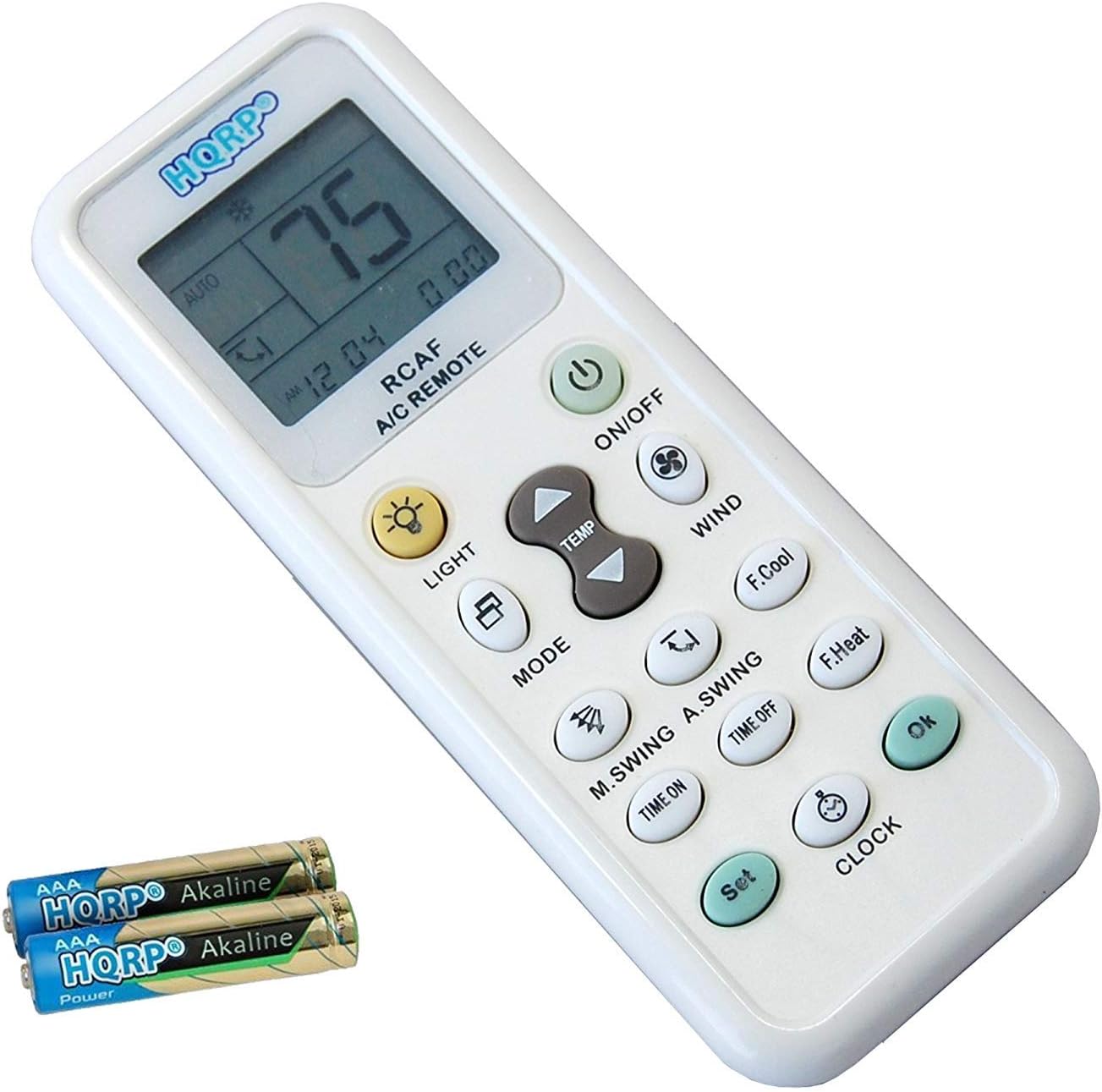 HQRP Universal Remote Control for HAIER AC-5620-39 AC-5620-45 AC-5620 ...