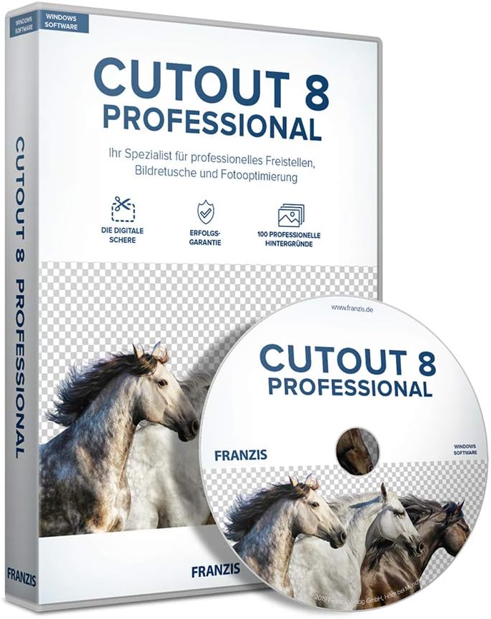FRANZIS CutOut 8 professional|8|Die neueste Version vom ...