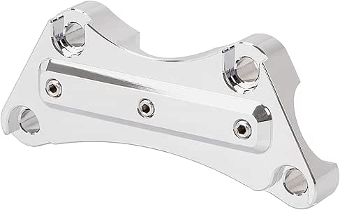 Amazon.com: XMMT Chrome Motorcycle Handlebar Clamp 1 Inch Handlebar ...