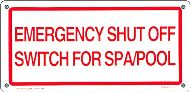 Amazon.com : Poolmaster Sign for Residential or Commercial Swimming ...