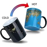 Amazon.com: Heat Changing Solar System Magic Coffee Mug Heat Sensitive ...