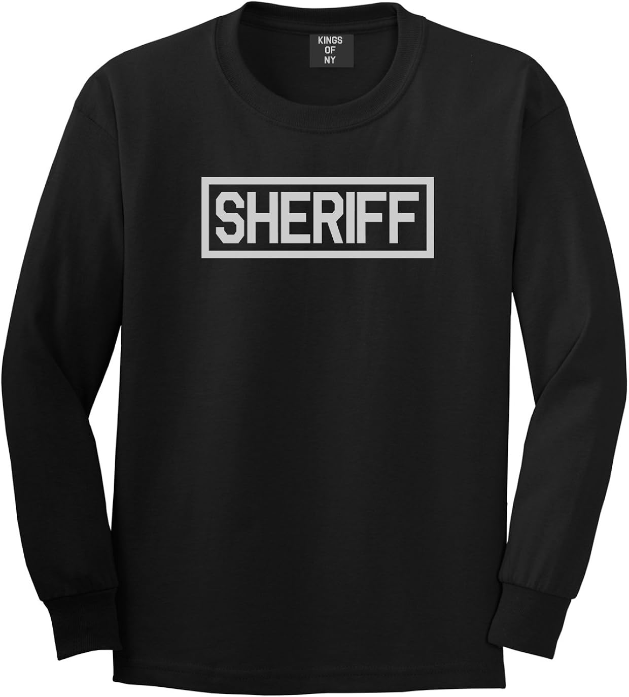 Kings Of NY Sheriff County Police Long Sleeve T-Shirt | Amazon.com
