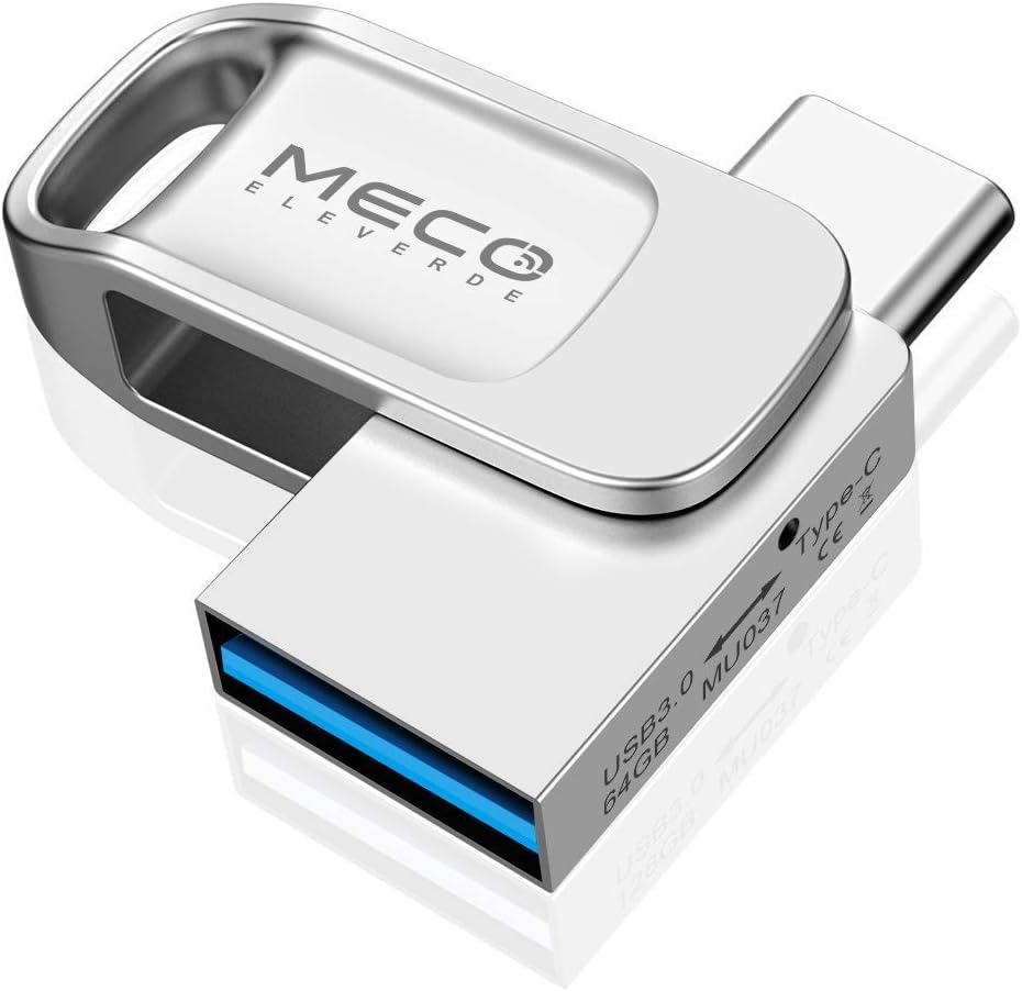 MECO ELEVERDE Chiavetta USB 64 GB 3.0 USB Tipo C OTG Memoria Dual USB ...