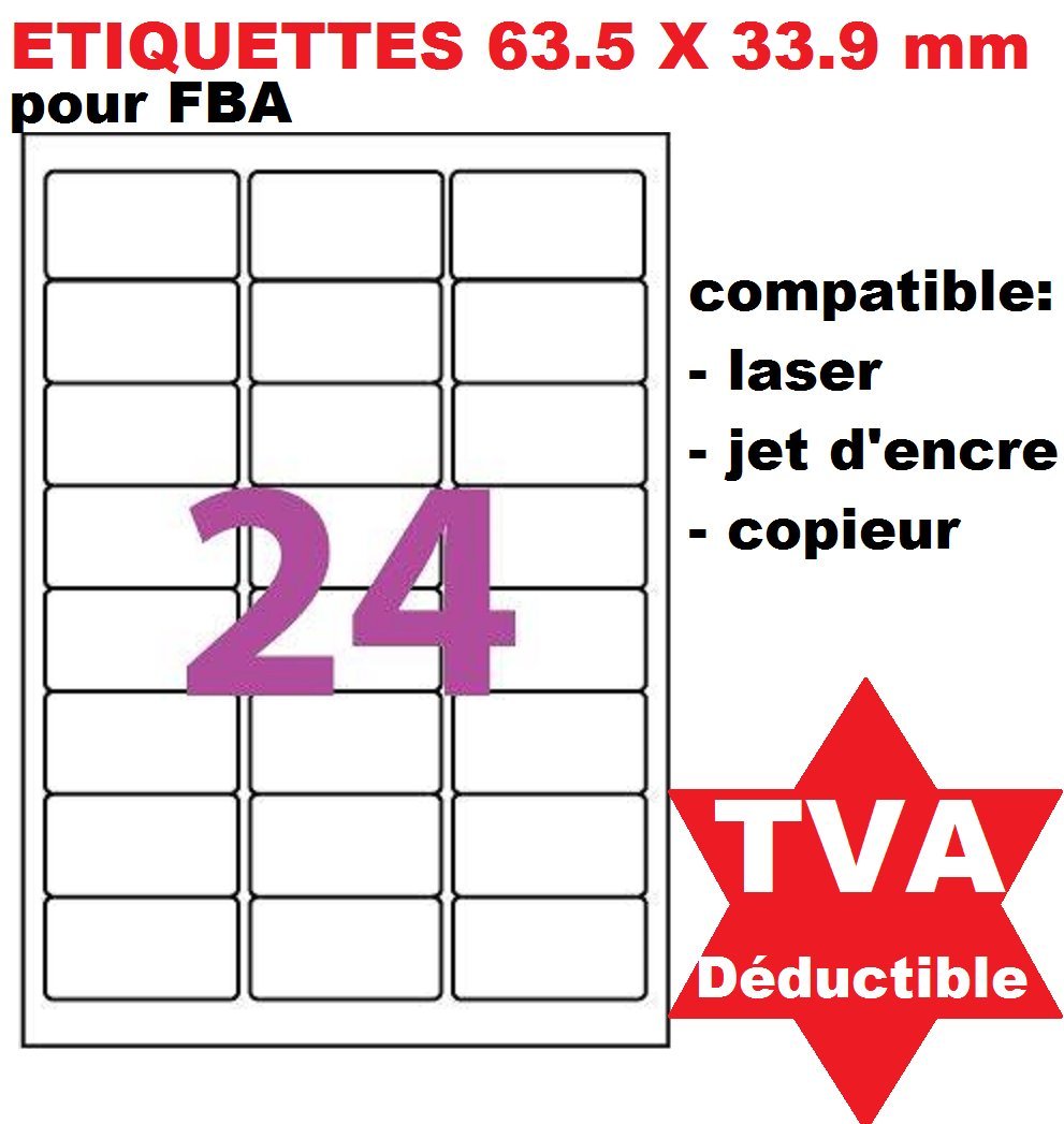 2400 Labels 63.5 mm x 33.9 mm (24 Labels) Address Labels White 99.1 x ...