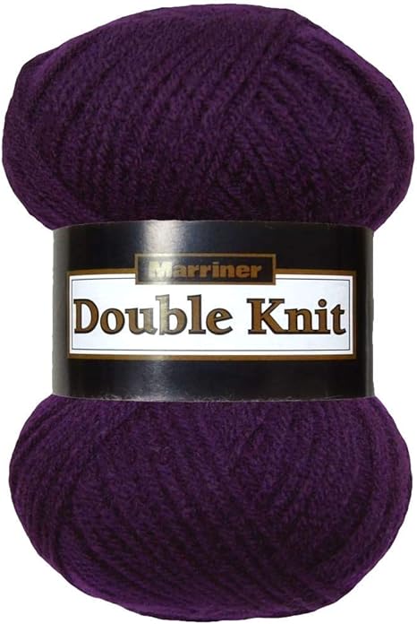 Marriner Double Knit 100g | DK Knitting/Crochet Yarn | 100% Acrylic ...