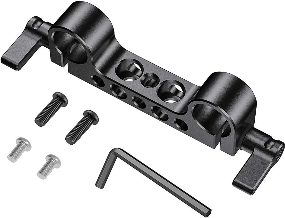 SMALLRIG 15mm Dual Rod Clamp for 15mm Rail Support System – 942 – BigaMart