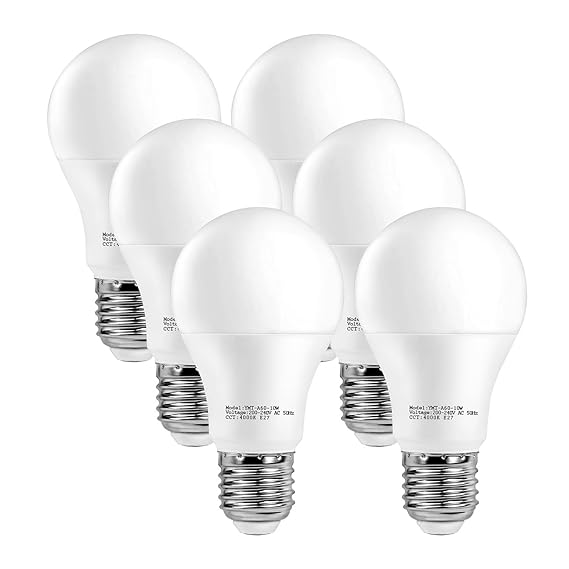 SHINE HAI LED E27 Screw Light Bulbs 100W Equivalent, A60, Daylight ...