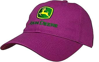 Amazon.com: John Deere "I Love JD" Logo Hat Fuchsia: Clothing