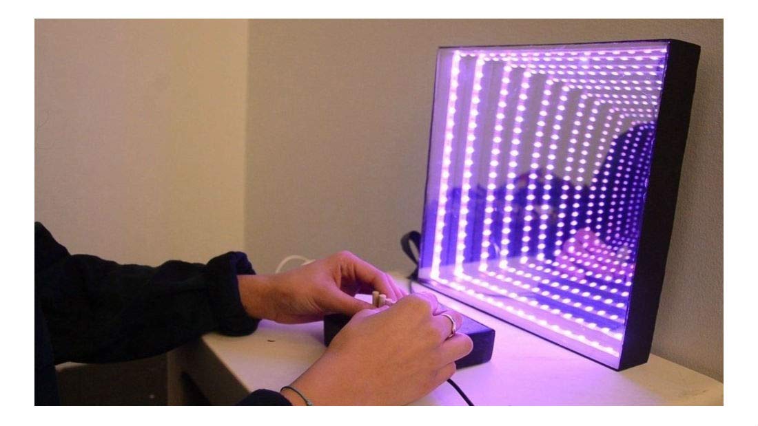 Amazon.com: Two Way Infinity Mirror Film 20" Wide x PER Foot Reflective ...