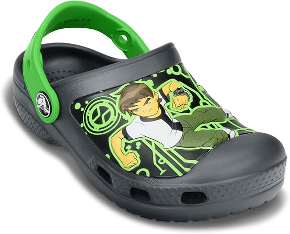 crocs Ben 10 Grey Clog for Boys: Amazon.in: Shoes & Handbags