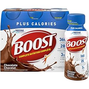 BOOST Plus Calories Chocolate, 24x237ml (Pack of 24): Amazon.ca: Health ...
