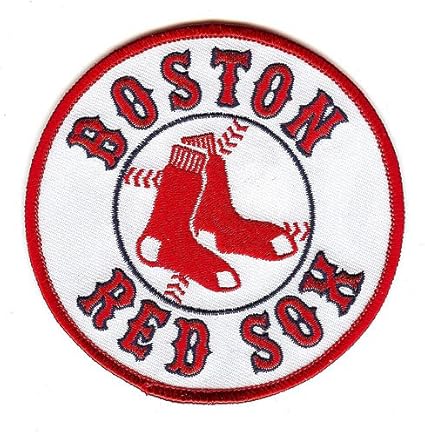 Amazon.com : MLB Boston Red Sox Embroidered Circle Logo Collectible ...