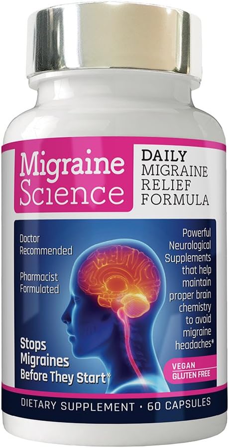 Amazon.com: Migraine Science – Daily Relief Formula | Stop Migraines ...