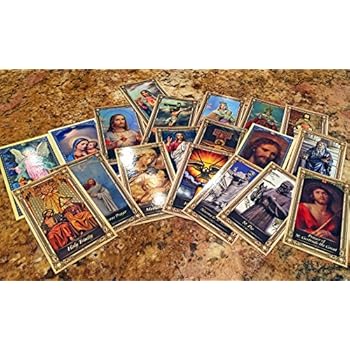 Amazon.com : 54 Assorted Catholic Saint Prayer Holy Cards: 2 Sets of 27 ...