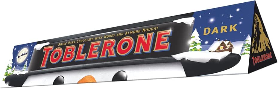 Toblerone - Maxi 400g chocolat noir dark: TOBLERONE: Amazon.es ...