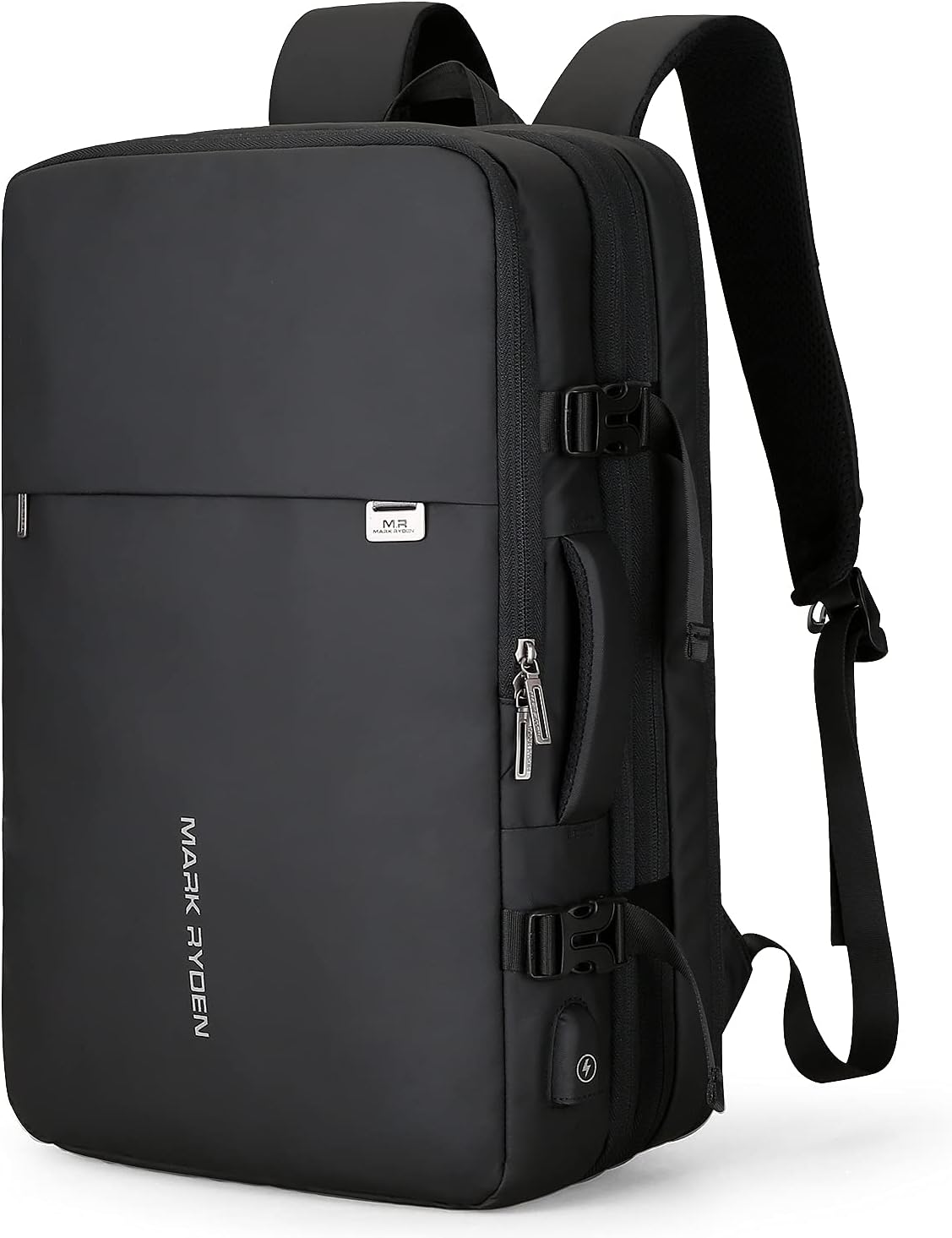 Expandable Backpack, Laptop Backpack Business Carry-on Travel Backpack ...