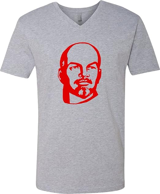 Amazon.com: Buy Cool Shirts Mens Lenin Profile V-Neck: Clothing