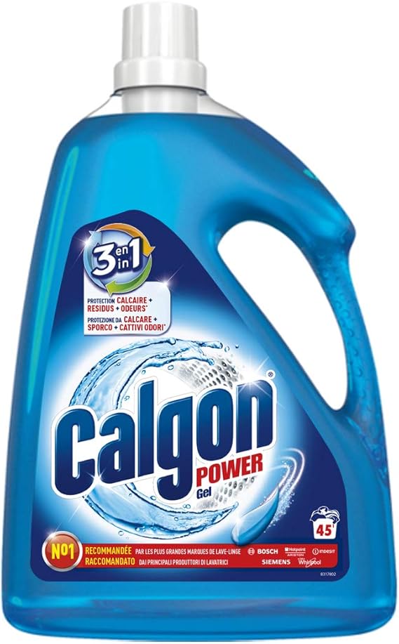 Calgon Gel 2 in 1 Anticalcare, 2.25 Litri, 45 Lavaggi: Amazon.it: Salute e cura della persona