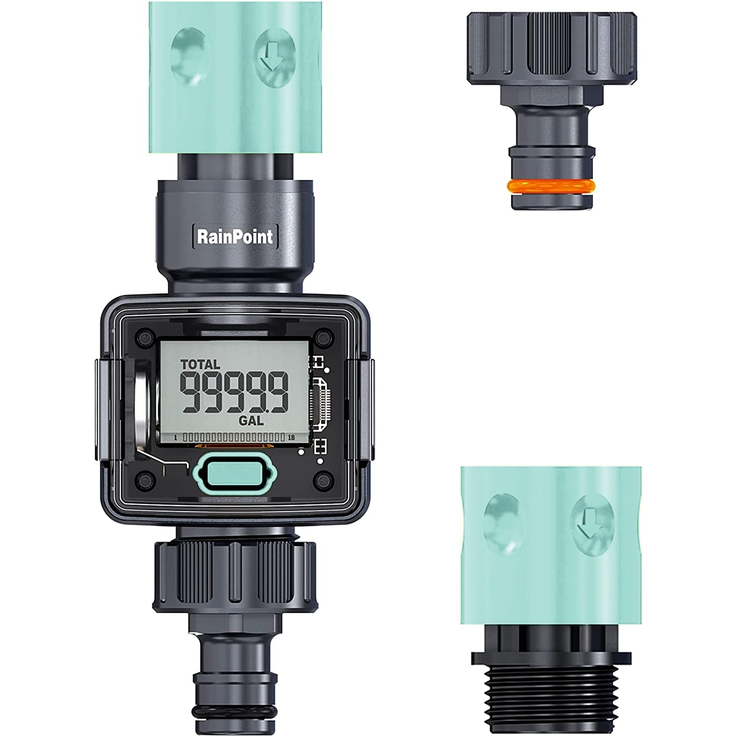 Mua RAINPOINT Water Flow Meter, Water Meter for Garden Hose, Flow Meter ...