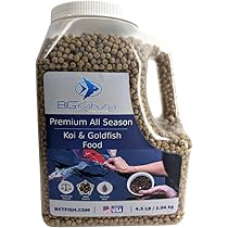 Pond Fish Food BIG Kahuna Koi Fish Food 45lbs – Made In USA, 3/16” - 1/ ...