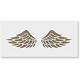 Amazon.com: Angel Wings Stencil Template for Walls and Crafts ...