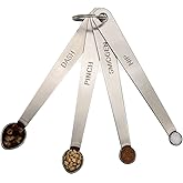 Amazon.com: 5PCS Small Measuring Spoons Set - Cuttte Stainless Steel ...