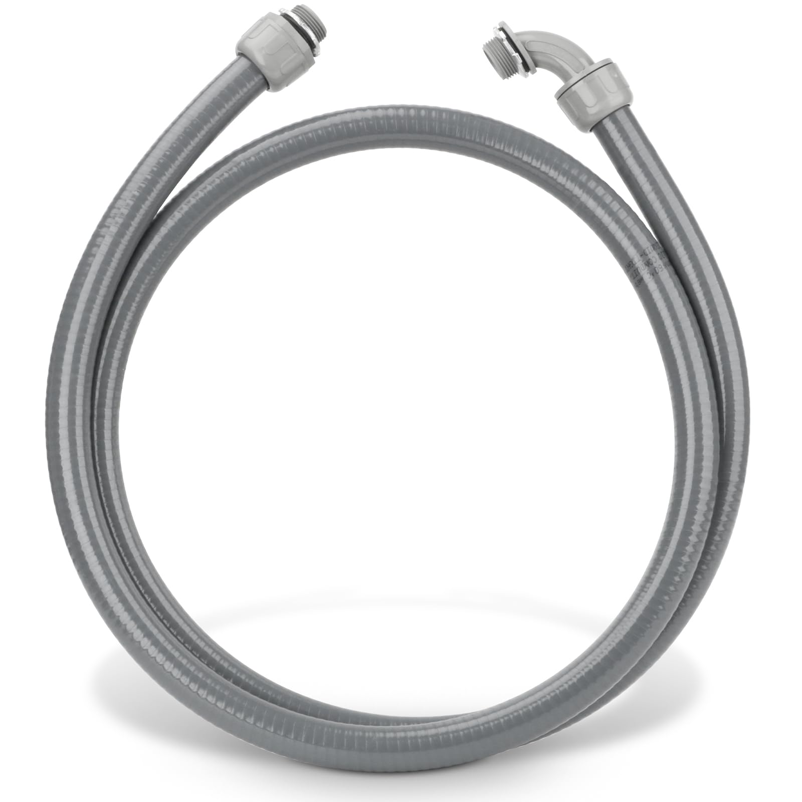 HOXHA 3/4 Inch 6 Ft Electrical Conduit Kit AC Whip Kit Flexible PVC Non ...
