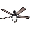 Hunter 59135 Key Biscayne Ceiling Fan 54 inches Weathered Zinc - Amazon.com