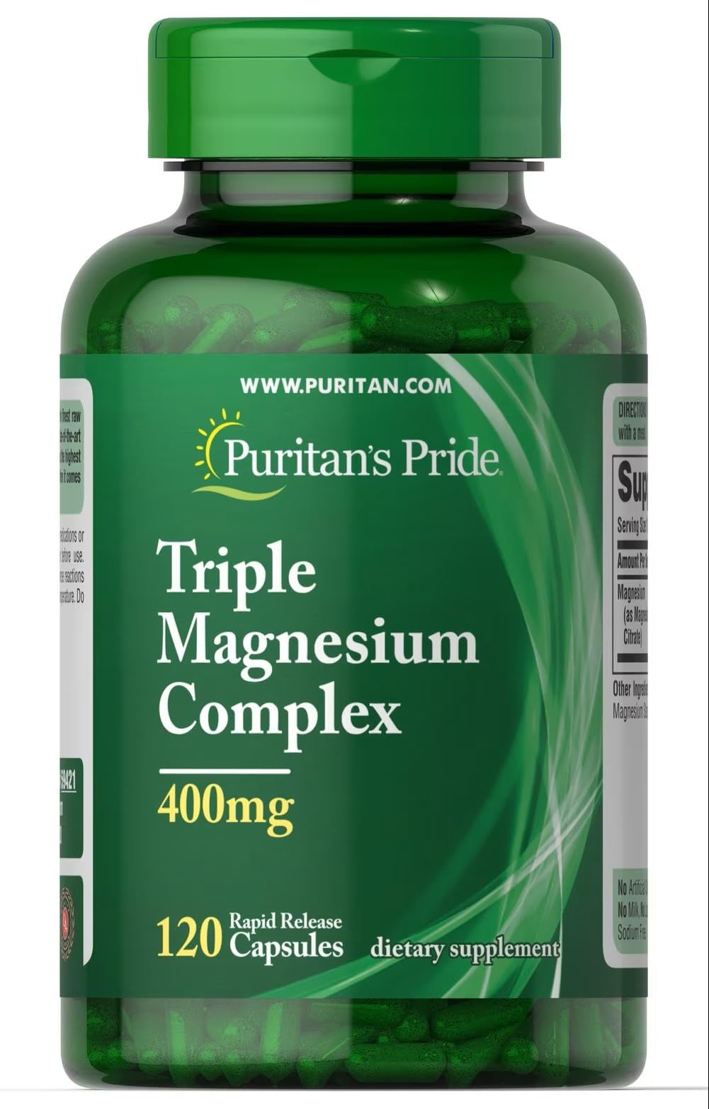 Mua Triple Magnesium Complex, 400mg, Helps Maintain Healthy Bones, 120 ...