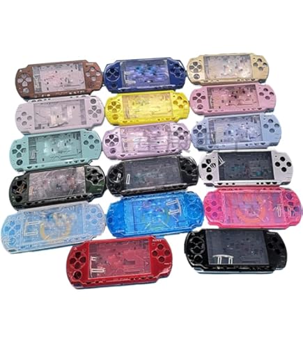 Psp Accessories Clear Purple Full Housing Shell For PSP3000 Game ...