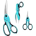 Amazon.com: SINGER ProSeries Sewing Scissors Bundle, 8.5" Heavy Duty ...