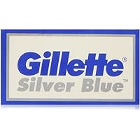 Amazon.com: 100 Silver Blue Double Edge Razor Blades Made in Russia by ...