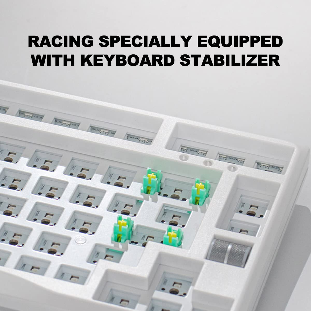 Mua SUEHIODHY 75% RGB Keyboard Kit 81 Keys Hot-Swap Switch Triple Mode ...