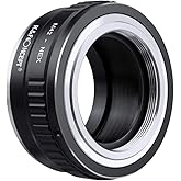 Amazon.com : Gobe Lens Mount Adapter: Compatible with Nikon F Lens and ...