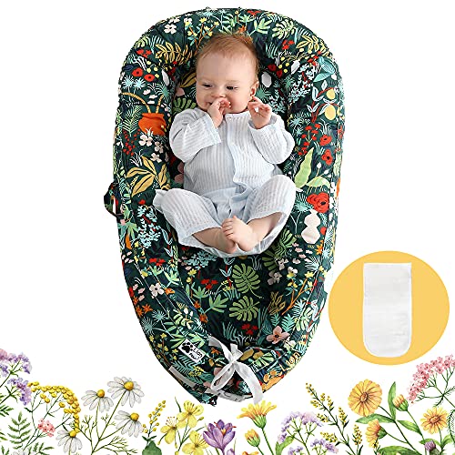 Lion Paw Baby Lounger Sleeper Nest with Replaceable Seasons Mat,100% ...