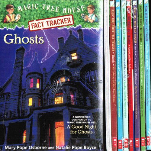Buy Magic Tree House Fact Tracker 8 Book Set: Ghosts / Dolphins ...