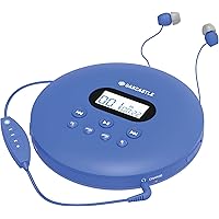Amazon.com: Oakcastle CD100 Portable Bluetooth CD Player | 12hr ...