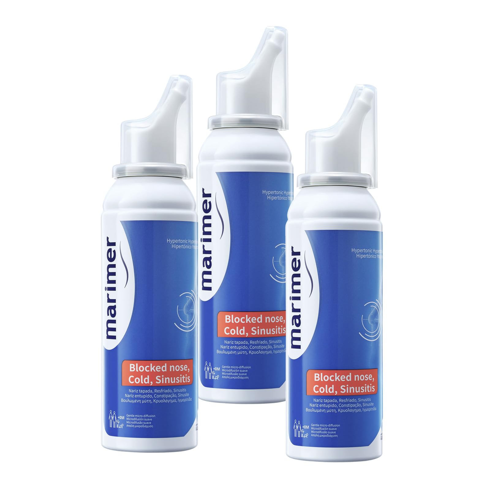 Mua Marimer Hypertonic Saline Nasal Spray All Natural Seawater (3 Packs ...