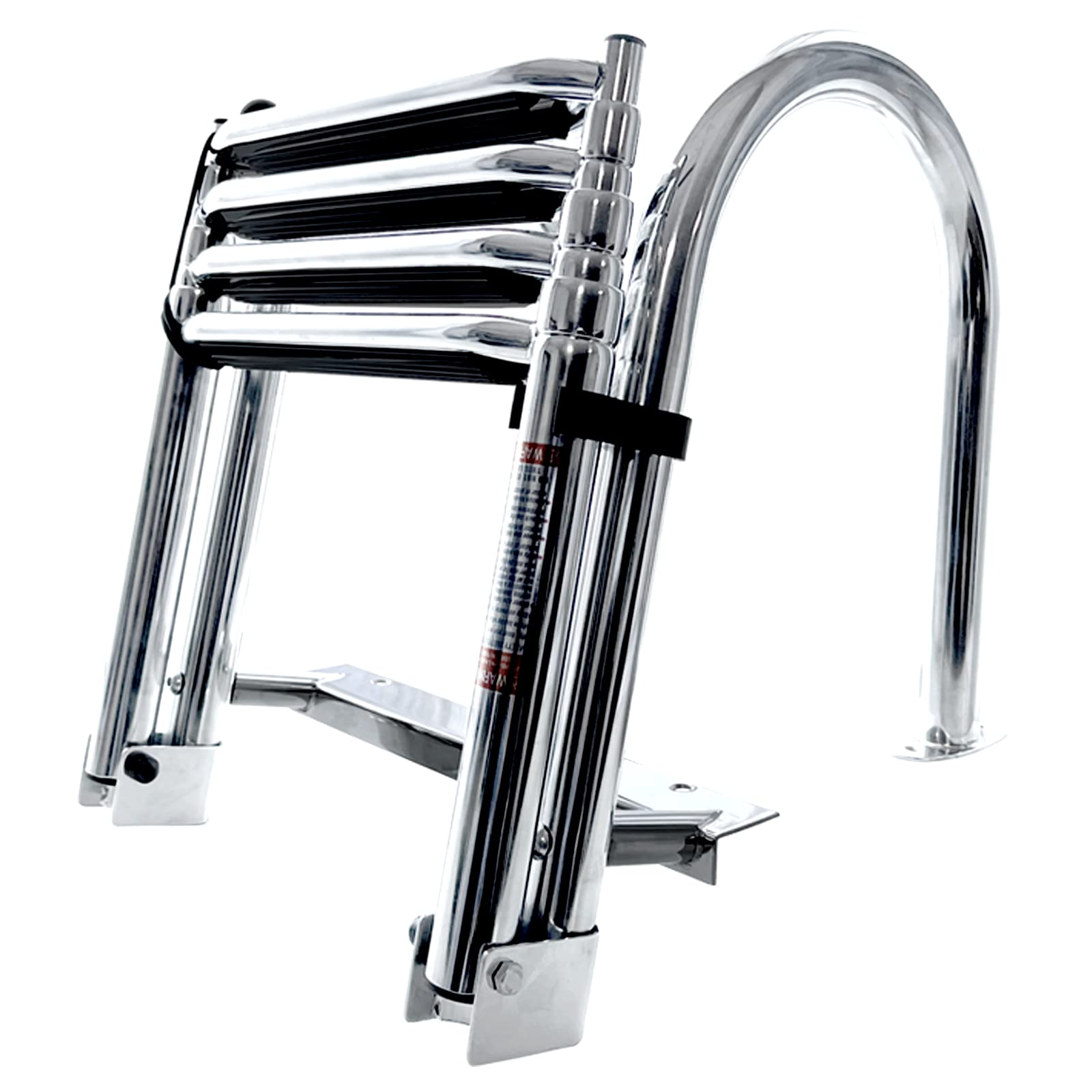 Mua ISURE MARINRE 4 Steps Pontoon Boat Ladder Folding Telescoping Rear ...