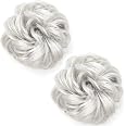 Amazon.com : 2Pcs Messy Hair Bun Hair Piece Scrunchy Hair Bun Pieces ...