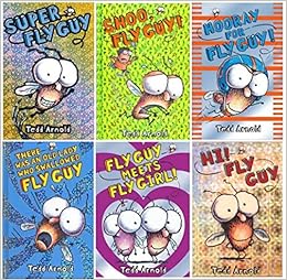 FLY GUY Set of 6 Books; Hi! Fly Guy, There Was an Old Lady Who ...