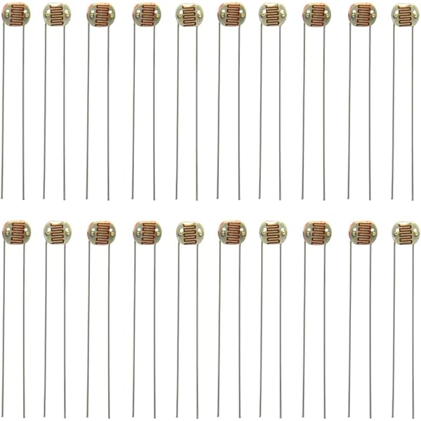 Fixed Resistors Passive Components 30X Photoresistor LDR CDS 5mm Light ...