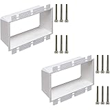 Arlington BE3 Outlet Box Extender, 3-Gang, 10-Pack - Electrical Outlet ...