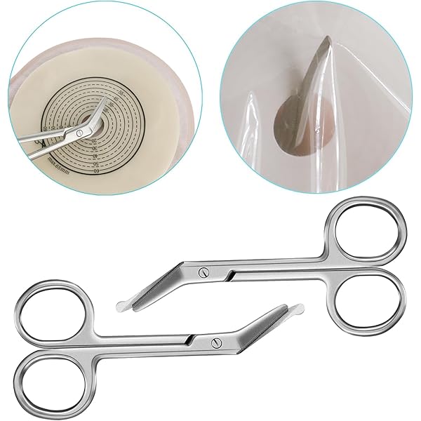 Glucose Meter No Prick MUROCEA Ostomy Bag Scissor - Stoma Pouch Shear ...