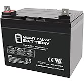 Amazon.com: Mighty Max Battery ML7-12 - 12 Volt 7.2 AH SLA Battery Brand Product, Black : Health ...
