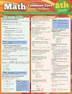 Amazon.com: Math Common Core 8Th Grade (Quick Study: Academic ...