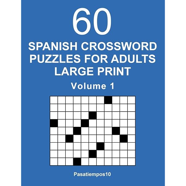 Spanish Crossword Puzzles Printable